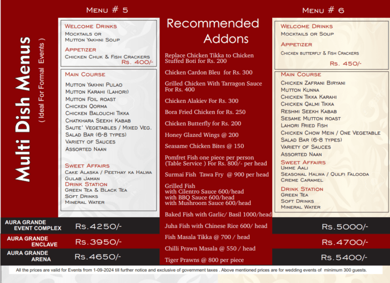 Custom Event Planner – Aura Grande